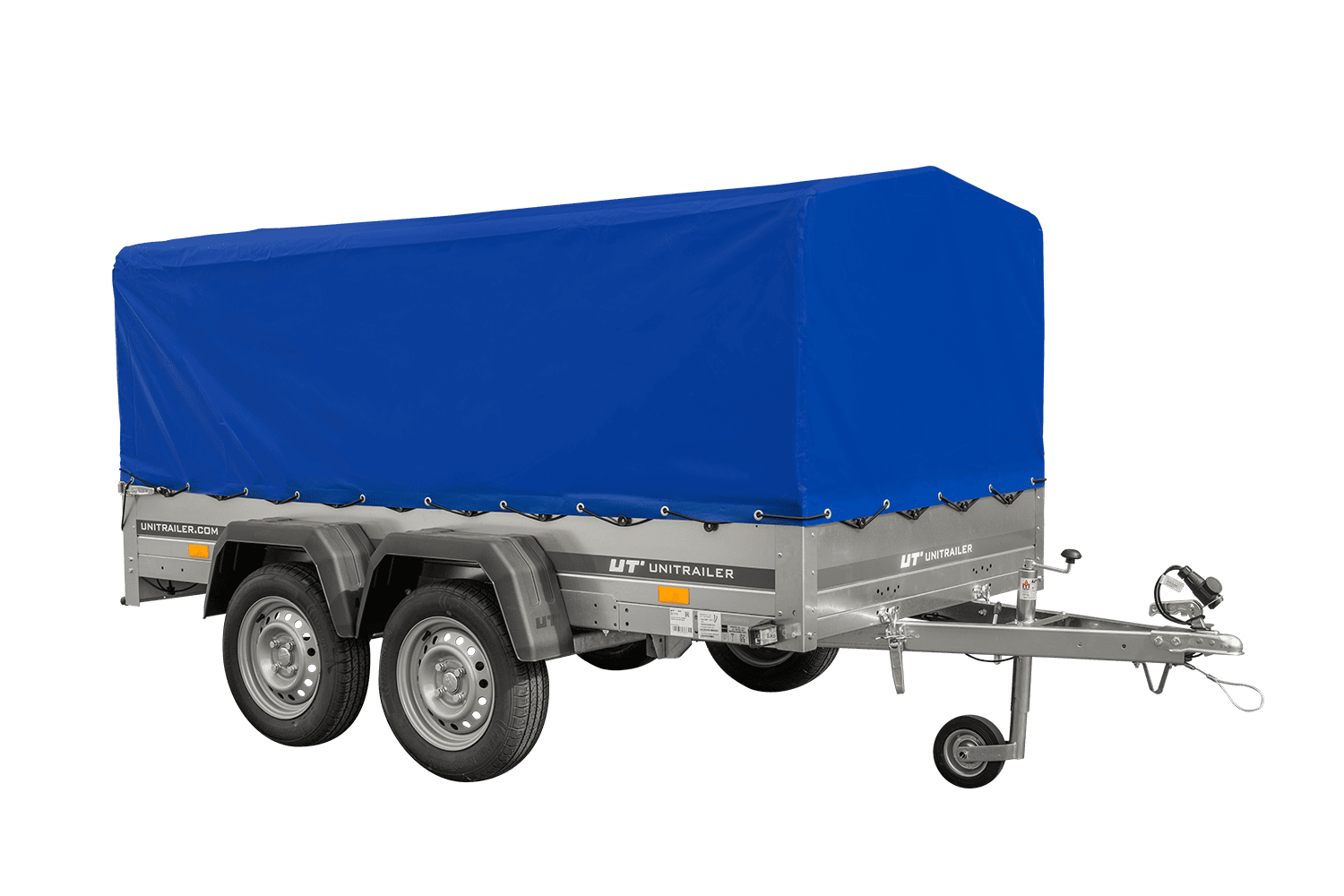 Twee-assige aanhanger 264x125 UNITRAILER GARDEN 264/2 KIPP met H-800 ...