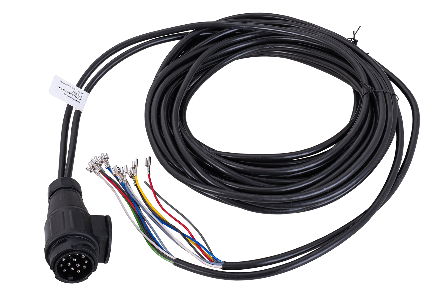 MANTES elektrische installatie aanhangwagen takelwagen kabelboom 8 m 13 ...